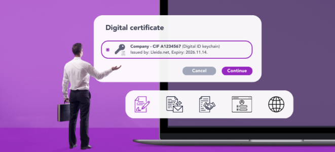 What is a digital certificate, and why is it important for businesses